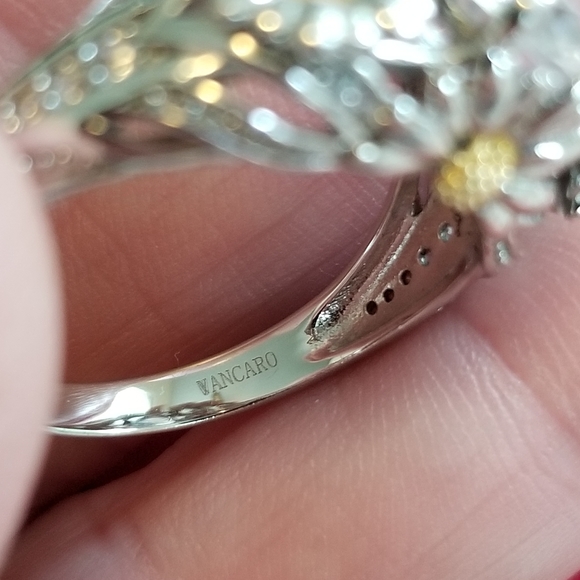 vancaro | Jewelry | Sterling Silver S925 Vancaro Sunflower Ring | Poshmark